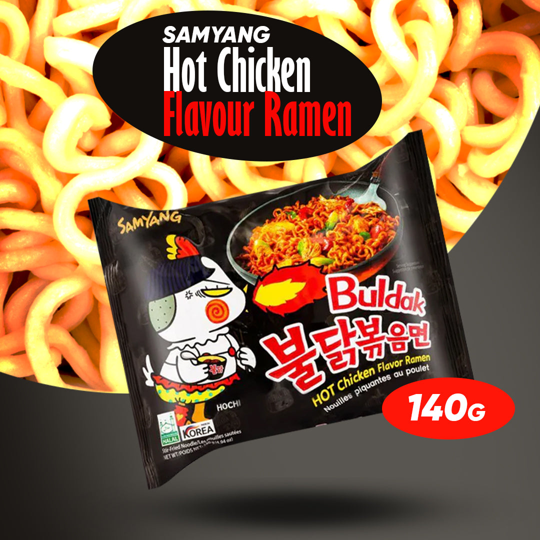Samyang Hot Chicken Flavor Ramen (140g): The Ultimate Spicy Experience ...