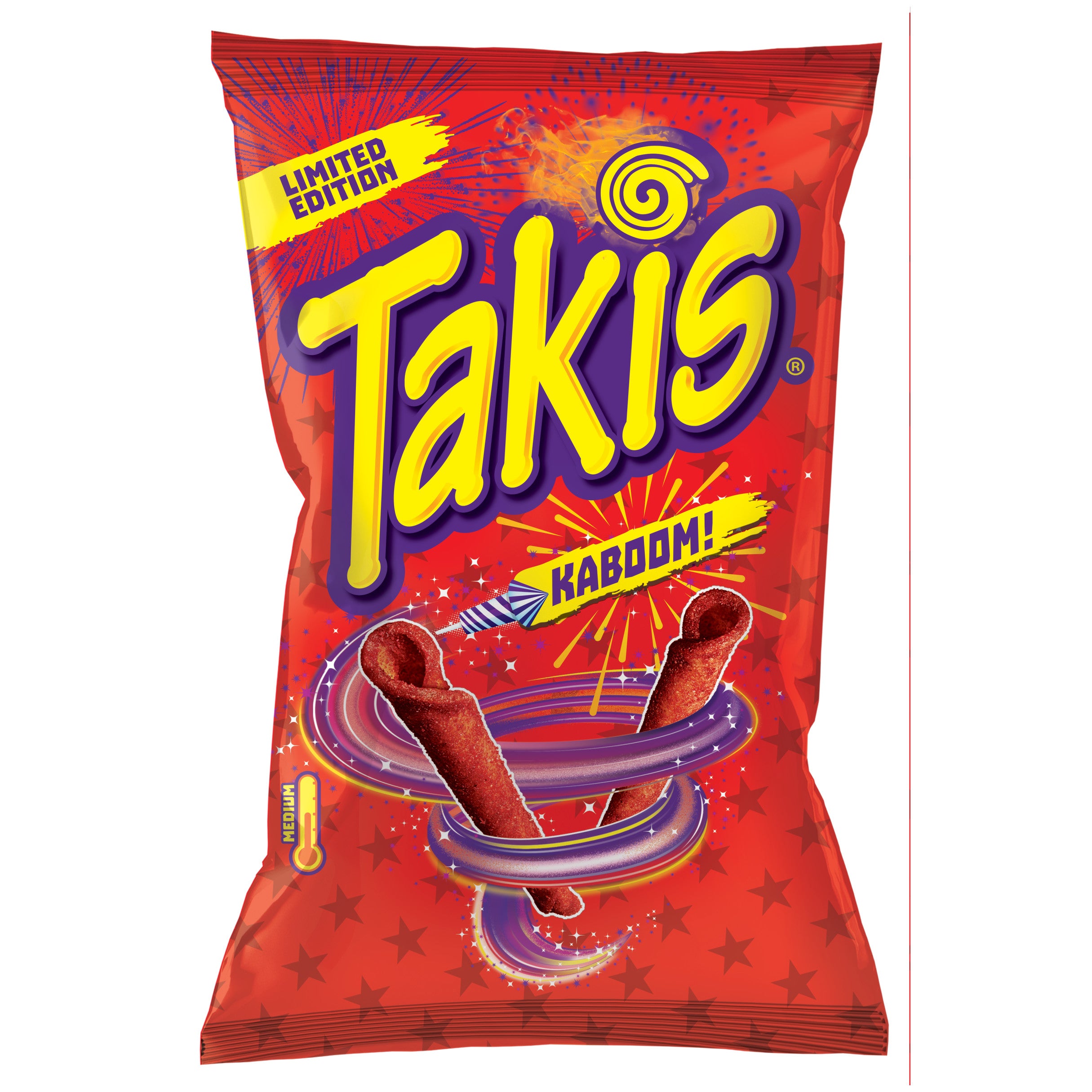 Takis Kaboom Limited Edition Rolled Tortilla Chips 9.9 oz – MCR Snack ...