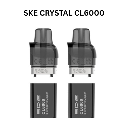 SKE Crystal CL6000 Pods Box of 5 | Wholesale Price – MCR Snack Distro
