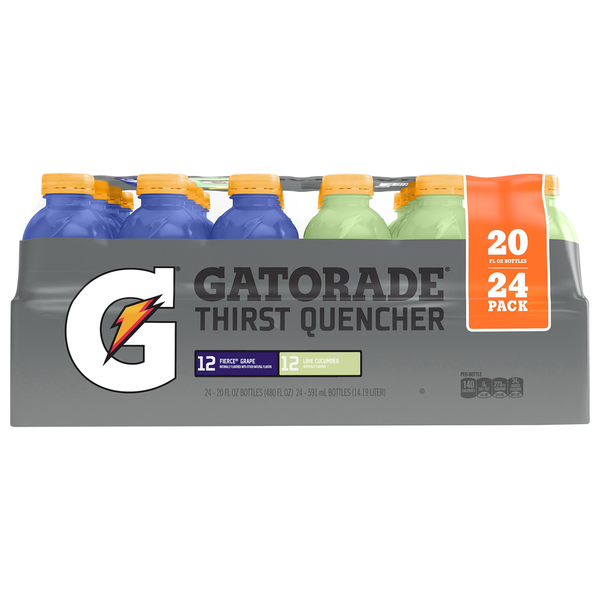 Gatorade Thirst Quencher Variety Pack USA – 24 Pack (20 fl oz / 591ml ...