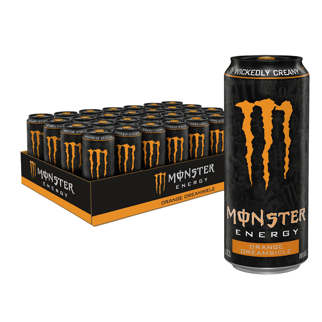 Monster Orange Dreamsicle USA - 16oz (473ml) (24 Pack) – MCR Snack Distro