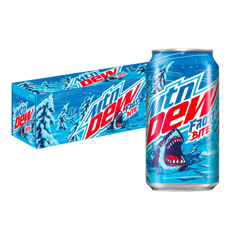 Mountain Dew Frost Bite (355ml) – MCR Snack Distro