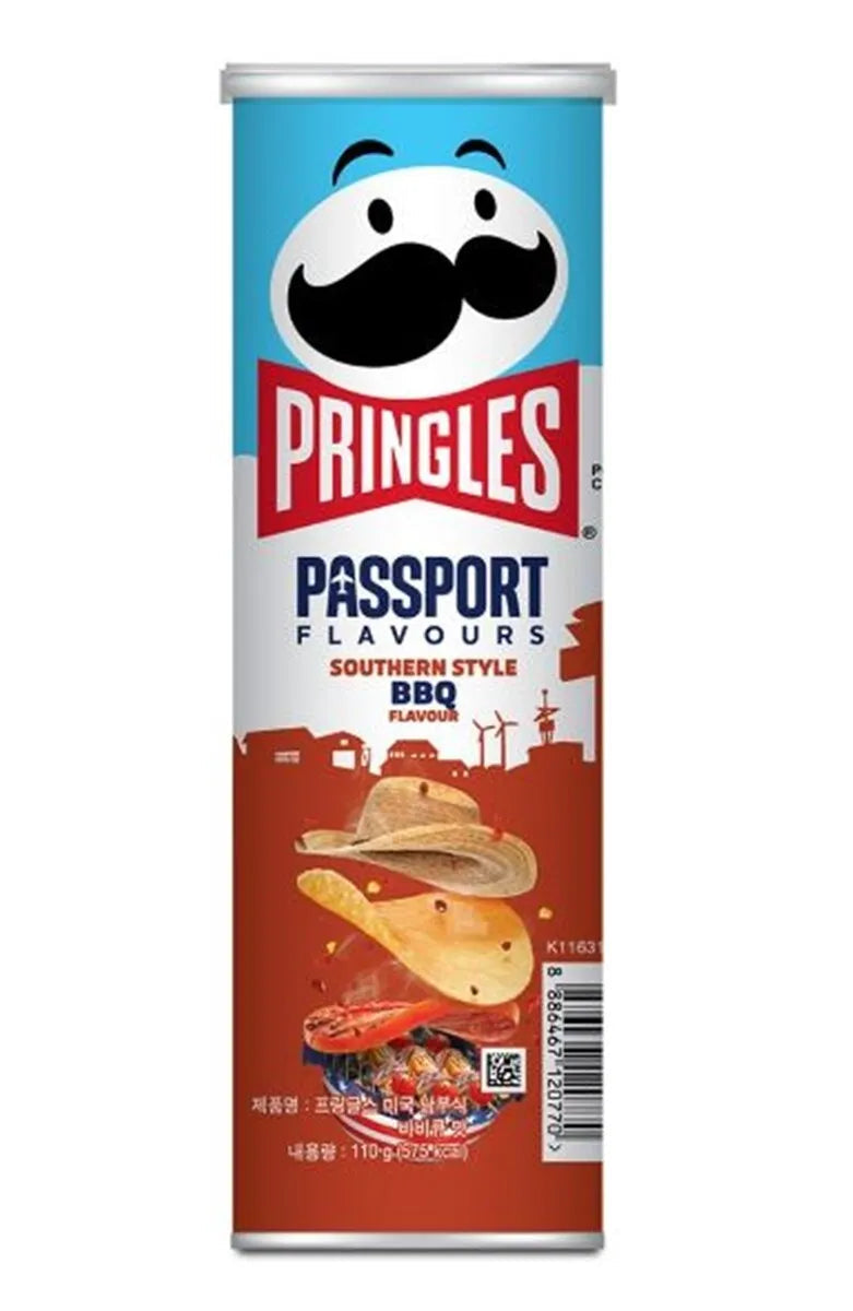 Pringles Southern Style BBQ (Korea) 110g – MCR Snack Distro