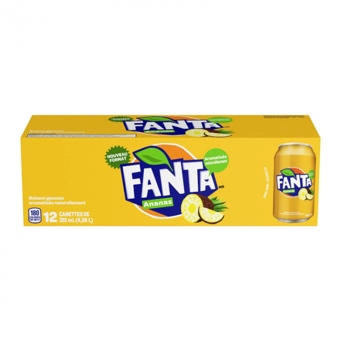 Fanta Pineapple - 12 fl. oz (355 ml) – MCR Snack Distro