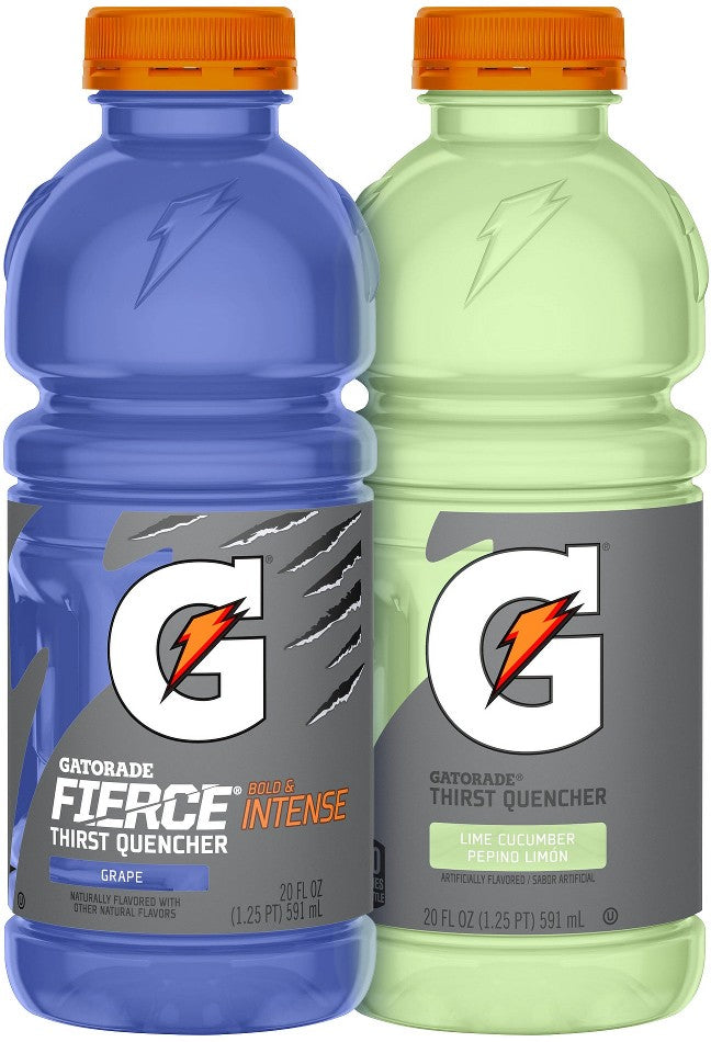 Gatorade Thirst Quencher Variety Pack USA – 24 Pack (20 fl oz / 591ml ...