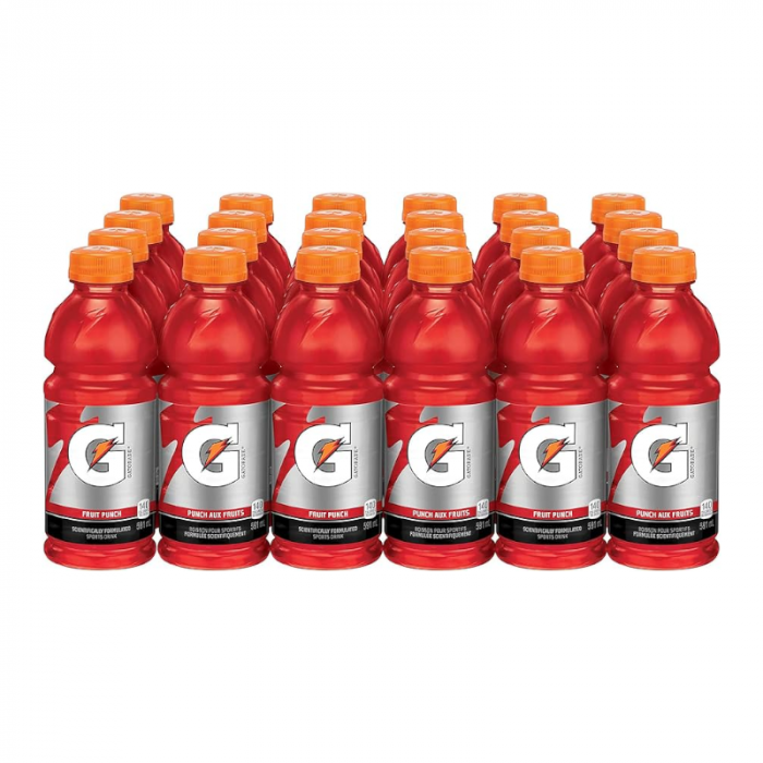 Gatorade Fruit Punch - 20fl.oz (591ml) 24 Pack – MCR Snack Distro