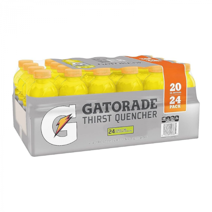Gatorade Lemon Lime - 20fl.oz (591ml) 24 Pack – MCR Snack Distro