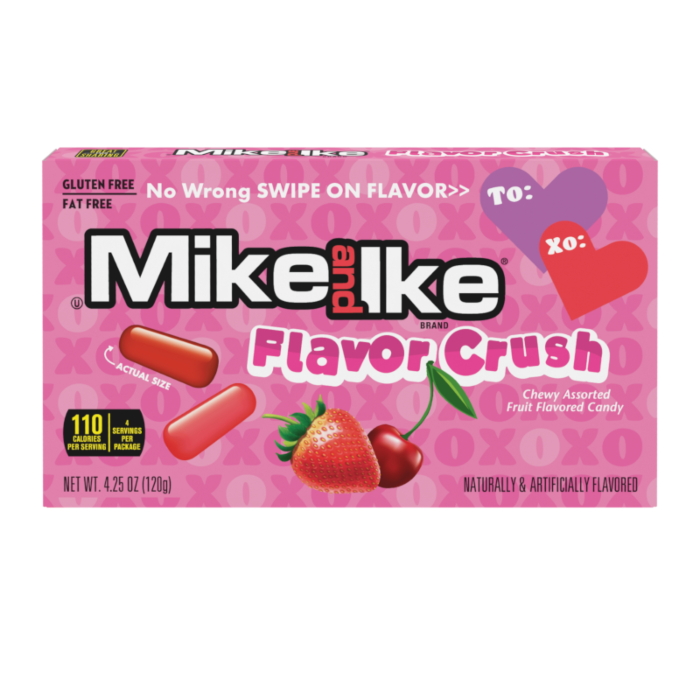 Mike & Ike Flavour Crush Valentine Mix Theater Box - 4.25oz (120g ...