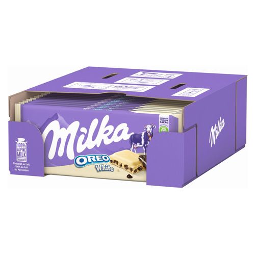 Milka Oreo White (100g) – MCR Snack Distro