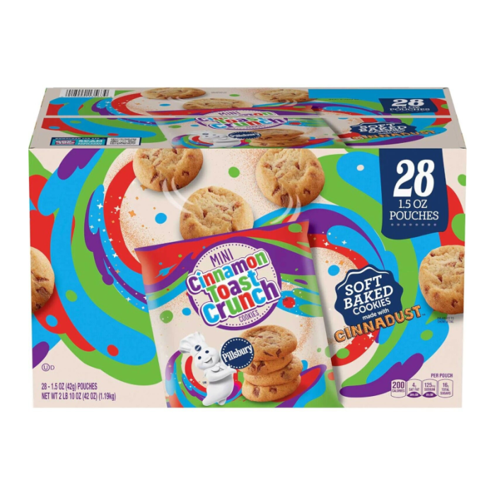 Pillsbury Soft Baked Cinnamon Toast Crunch Mini Cookies 1.5oz – MCR ...