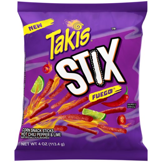 Takis Fuego Stix 4oz (113.4g) – MCR Snack Distro