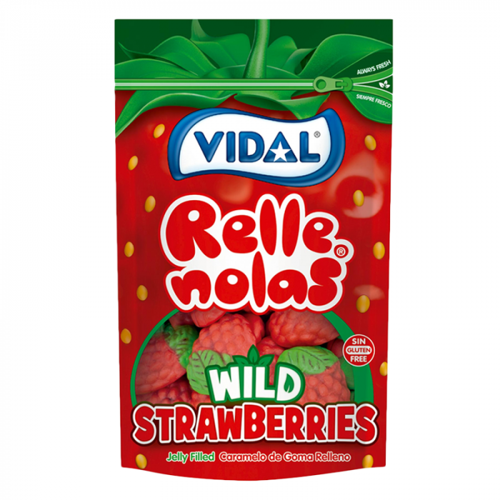 Vidal Wild Strawberries 180g – MCR Snack Distro
